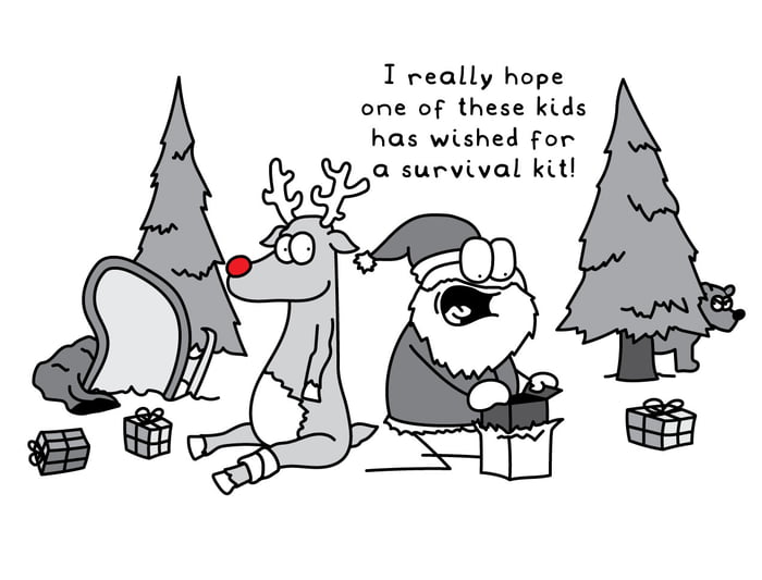 Lost Santa - 9GAG