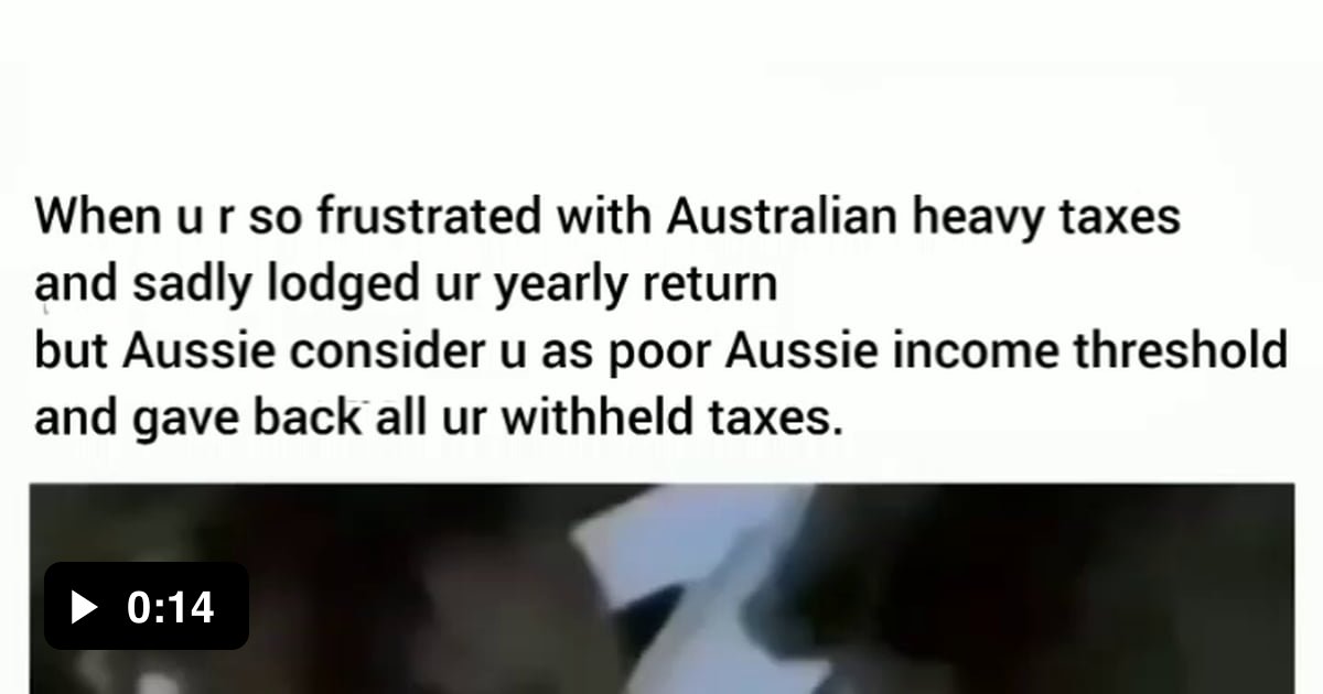 Australian taxes - 9GAG