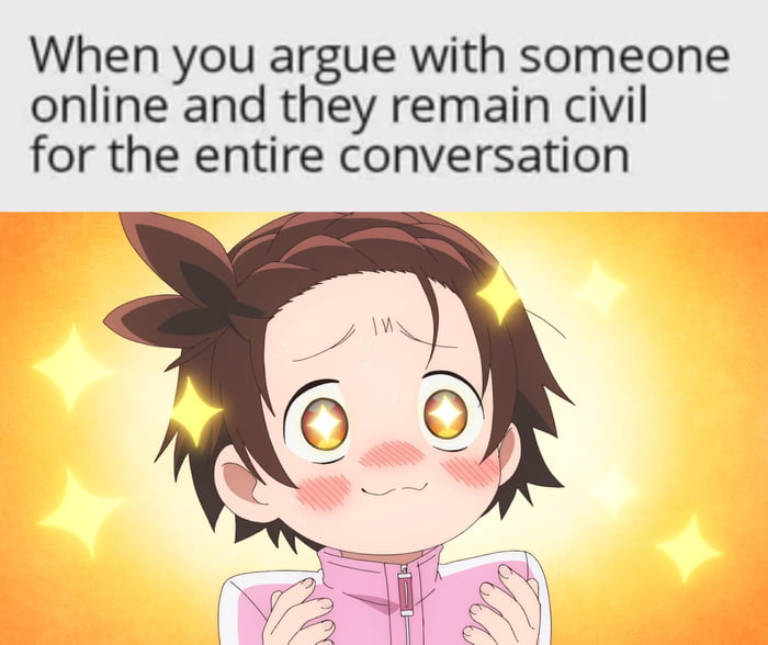 Polite online argument - 9GAG