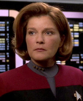 I think Janeway is the best captain. Fight me - 9GAG