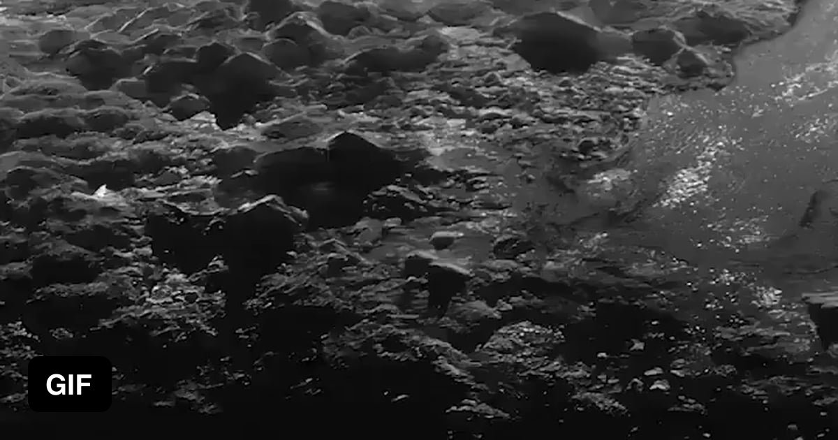 Pluto’s ice mountains - 9GAG