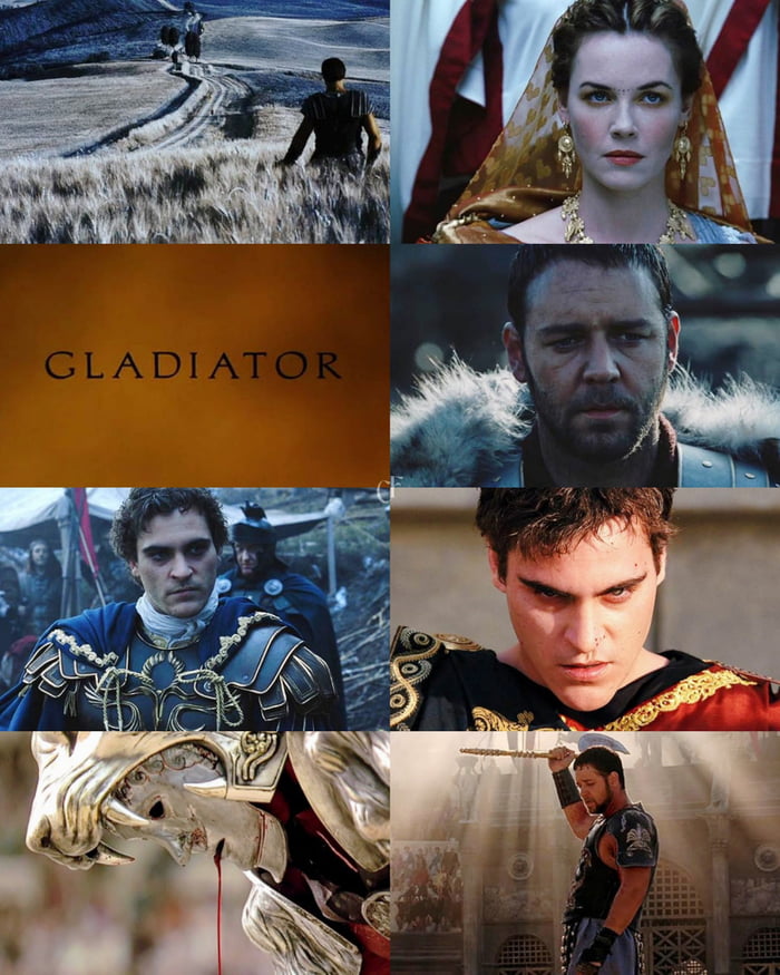 25 years ago today, "Gladiator (2000)" directed by Ridley Scott was released in theaters. - 9GAG