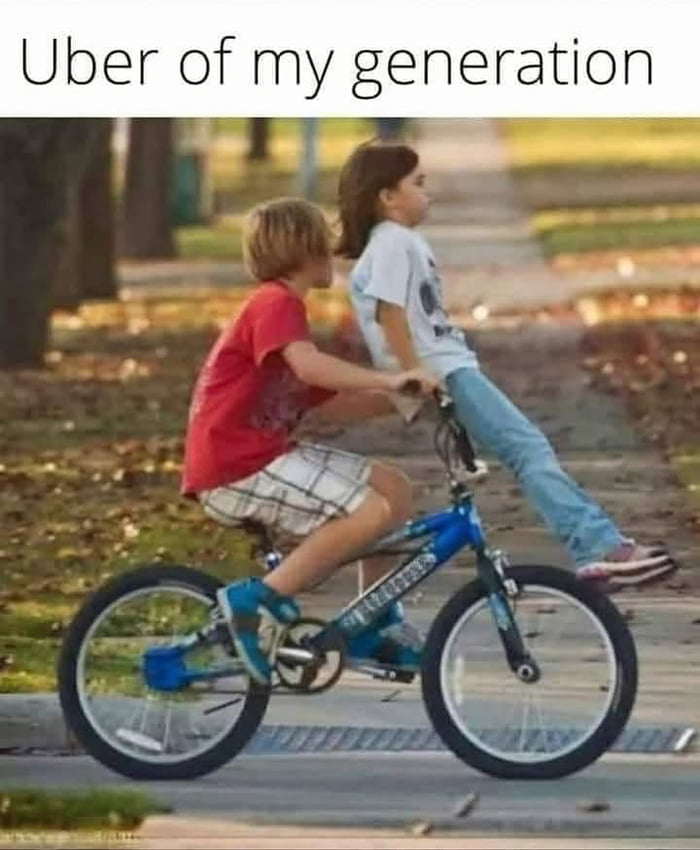 When bike rides were the ultimate VIP experience - 9GAG