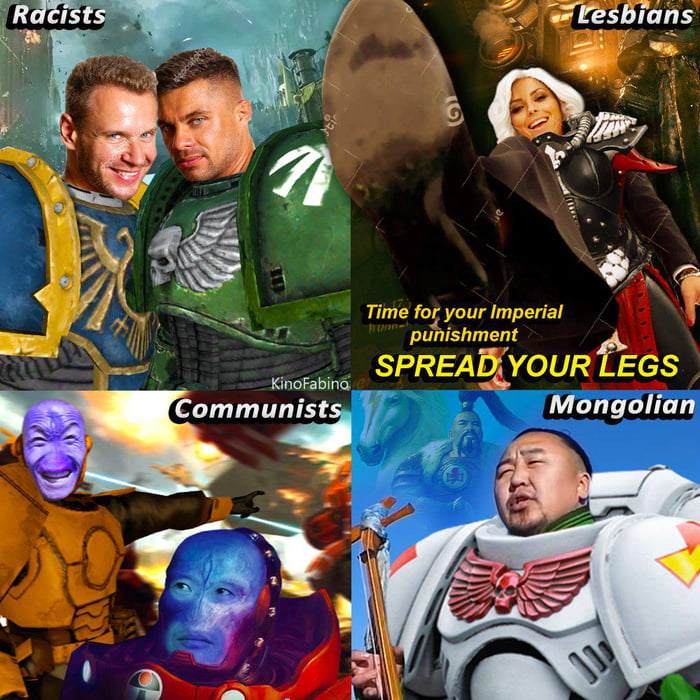 Warhammer 40k faction be like : - 9GAG