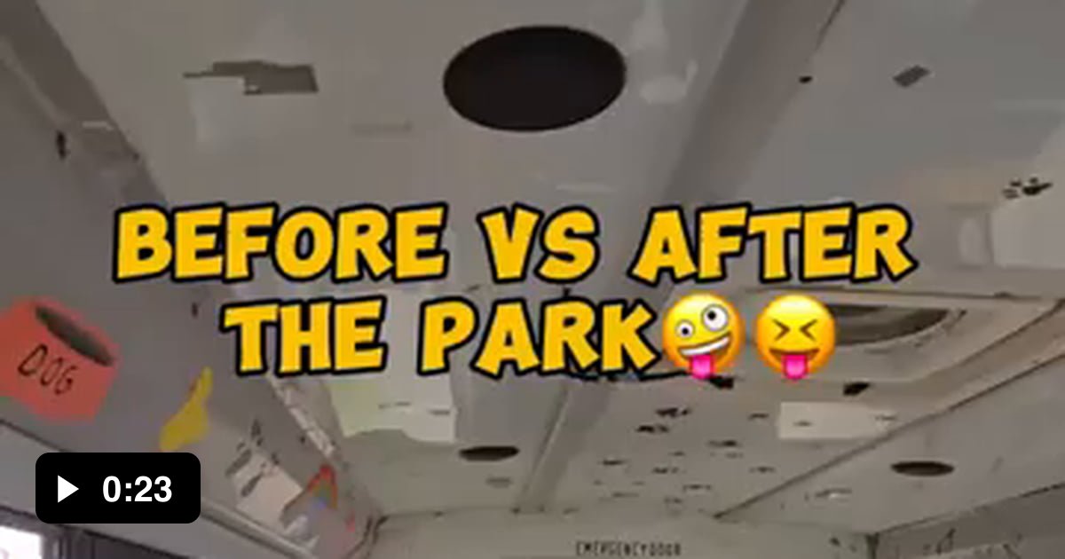 Before vs After the Park - 9GAG