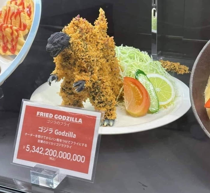 What’s wrong babe? you hardly touched your fried godzilla… - 9GAG