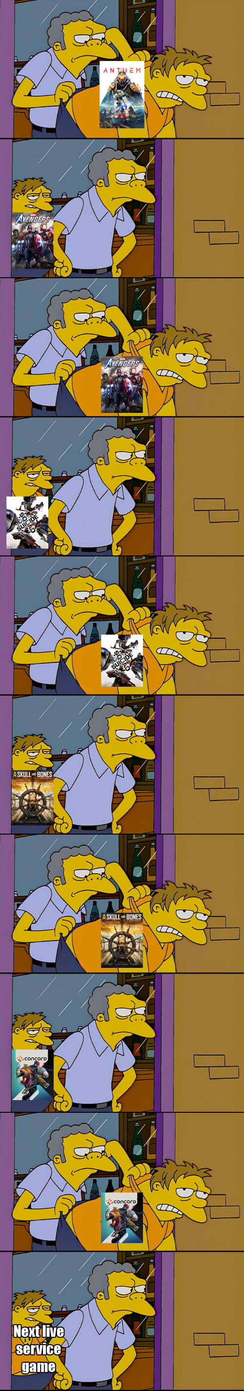 This will never stop until the studios making these live-service slops die - 9GAG