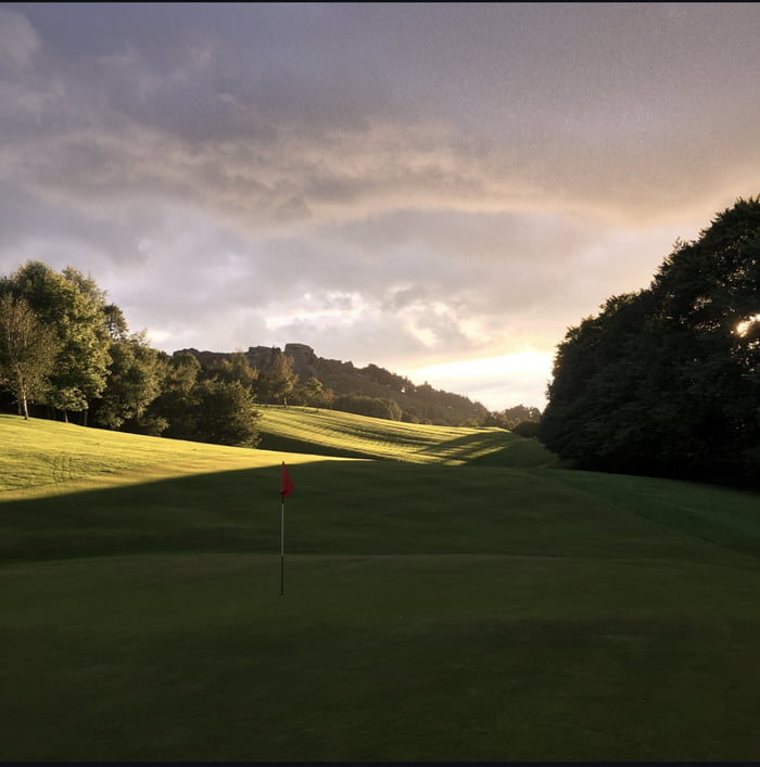 I absolutely swear there’s no filters on this picture from my round of ...