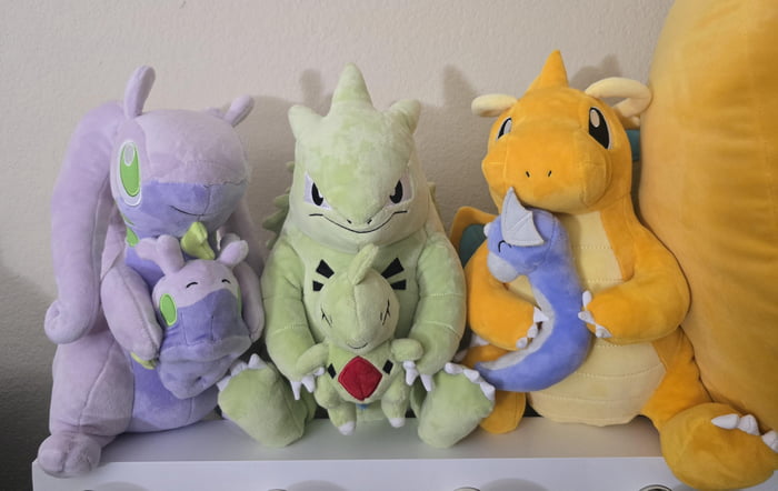 Pokemon Parent/Baby Plush Trio Complete - 9GAG