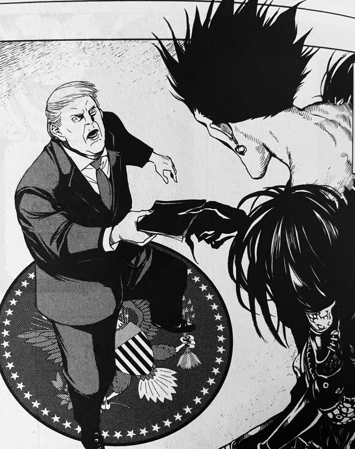 Fun fact, after Light Yagami’s death Donald Trump became and is the ...