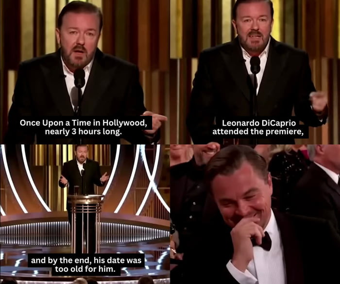 Ricky is how all comedians should be, totally unafraid of causing ...