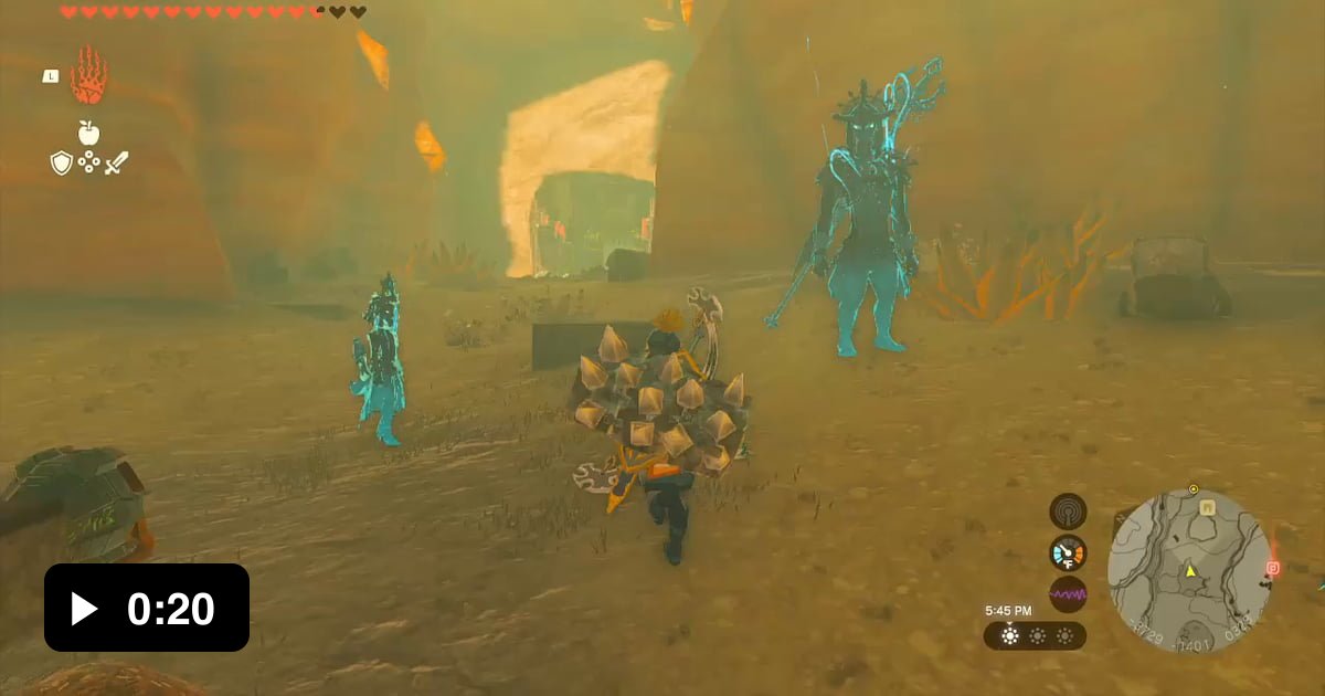 Just like rolling around in OOT, it’s fun to skip around like a fool ...