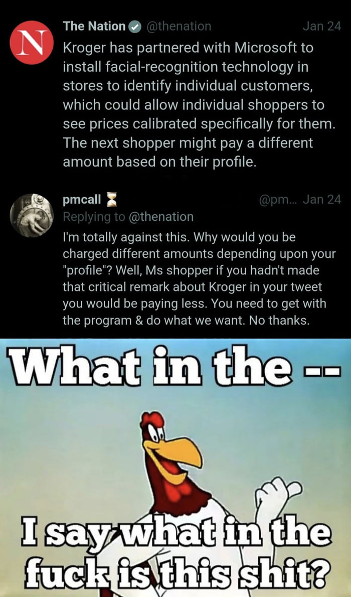 Dystopian: "Retailers like Kroger use ESLs to adjust prices based on ...