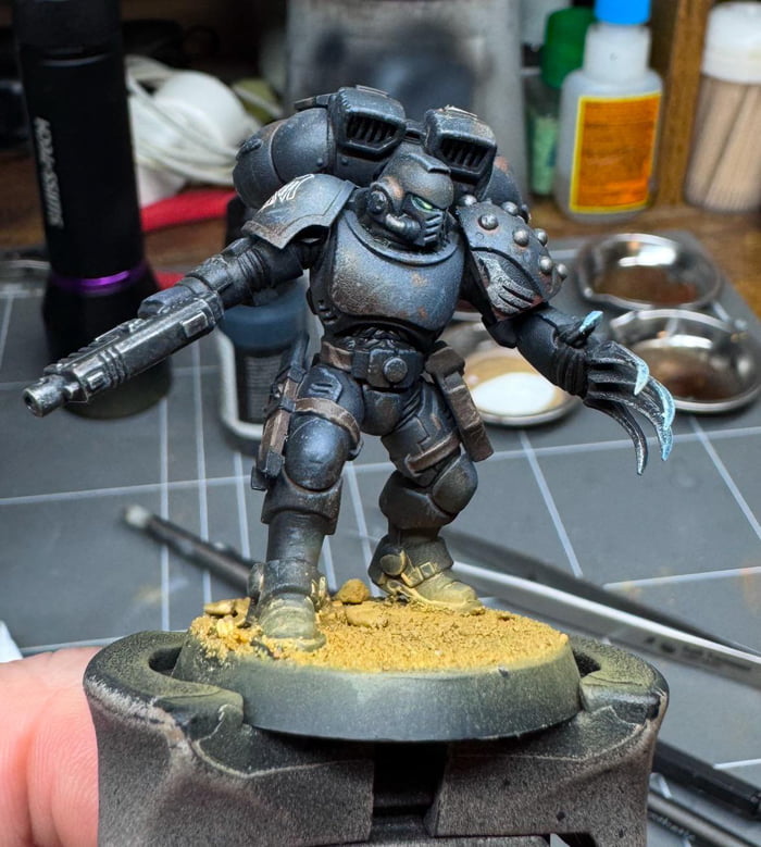 Raven Guard Assault Intercessor conversion - 9GAG