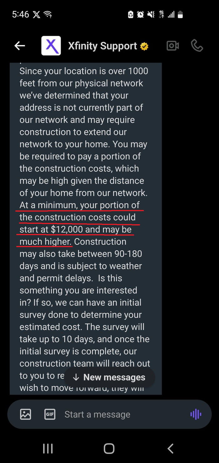 Wild Xfinity Support Message and Story - 9GAG