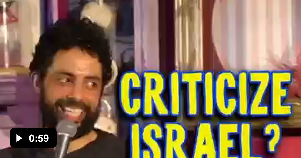 YoU Can'T makE JOKEs ABOUt iSrAeL - 9GAG