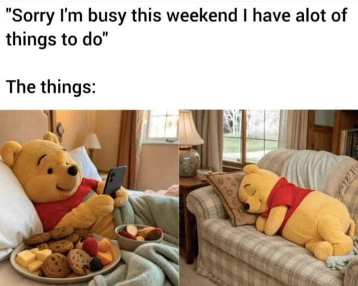 I had a very busy weekend, see you tomorrow you filthy denerates. - 9GAG