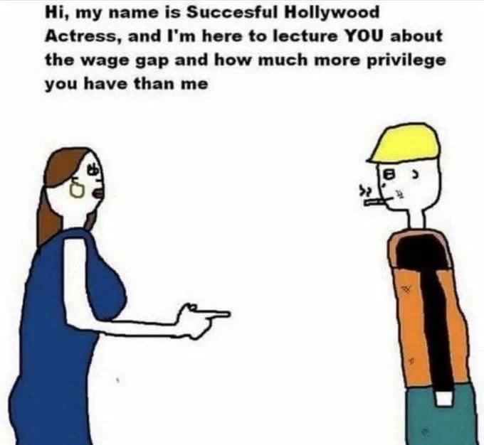 Yeah… right… the wage gap - 9GAG