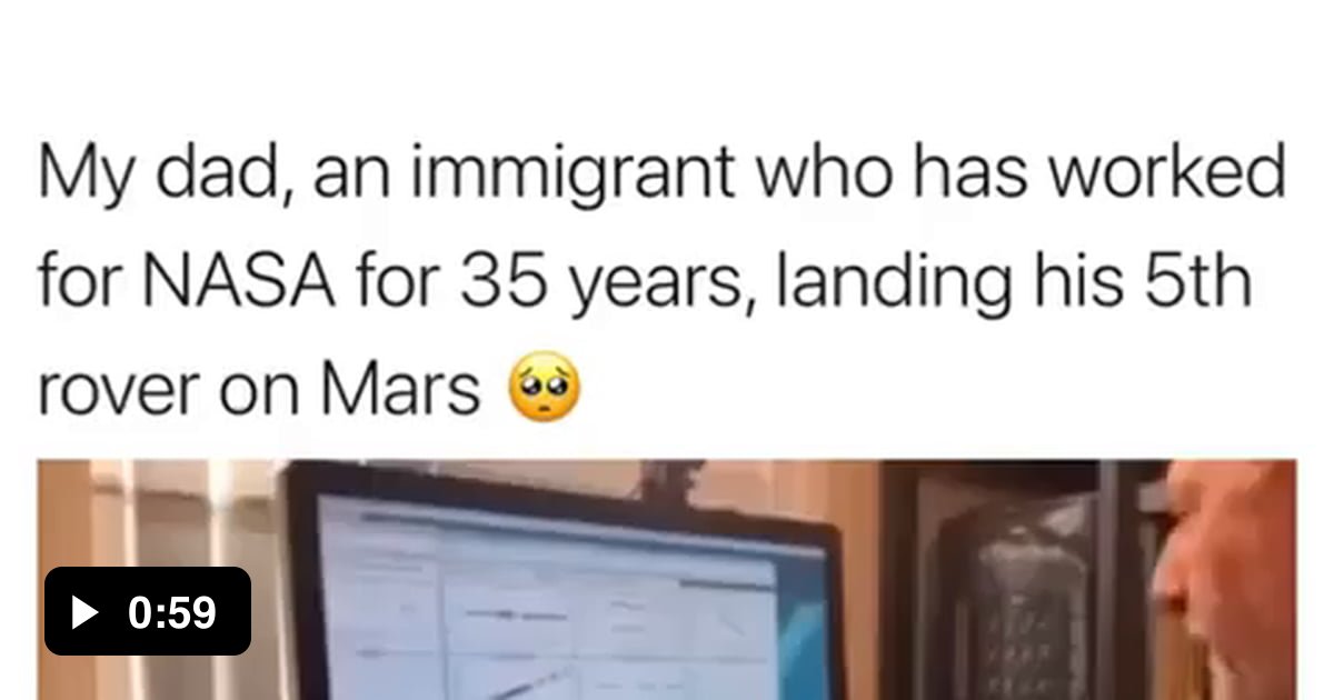 Man works from home on the Perseverance Project, which was his 5th ...