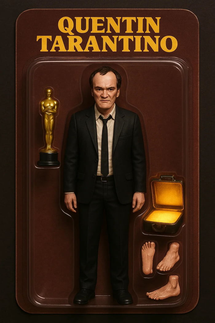 Quentin Tarantino Action Figure - 9GAG