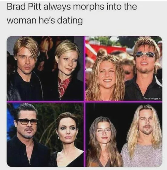 Holup, Brad Pitt...! - 9GAG