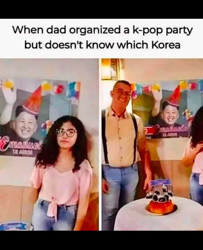 Dad really went all out for the K-pop party - 9GAG