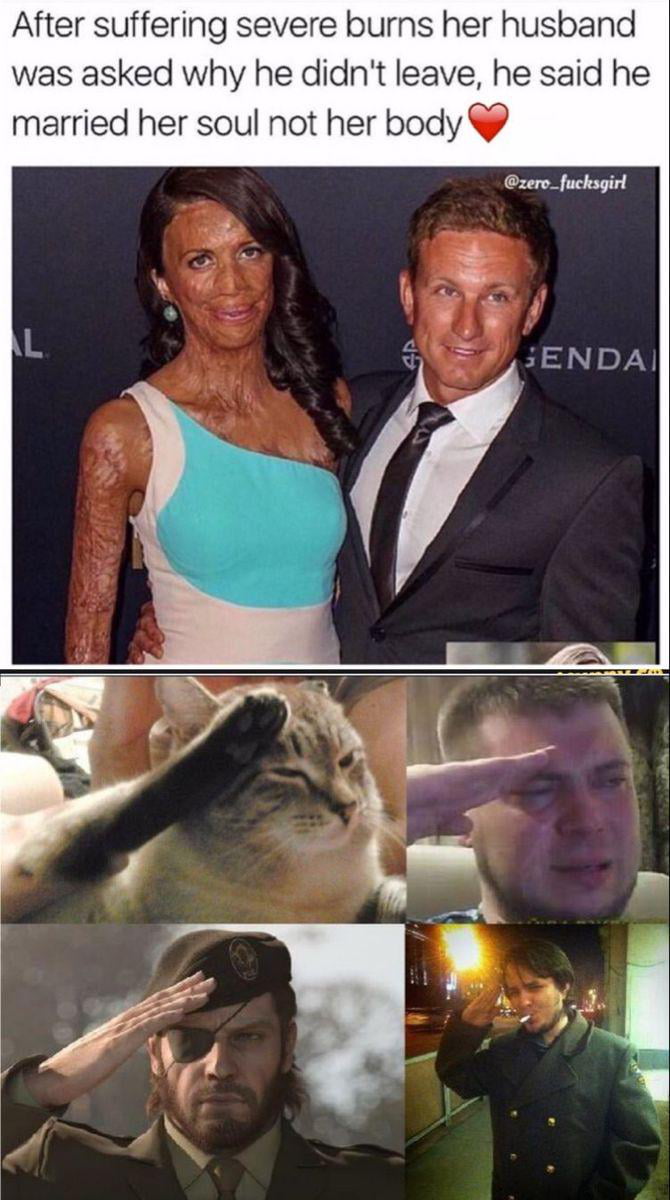 Saluting true love - 9GAG