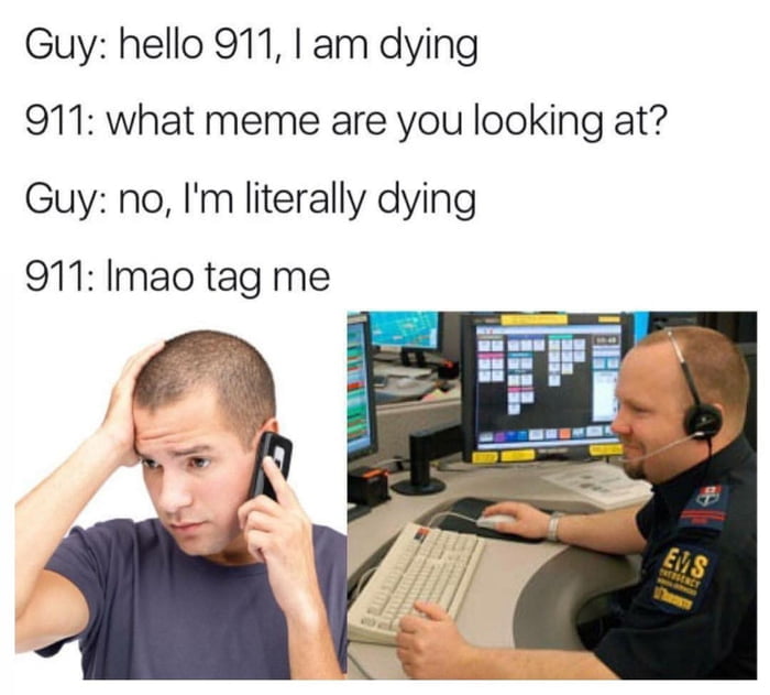 Dying literally - 9GAG