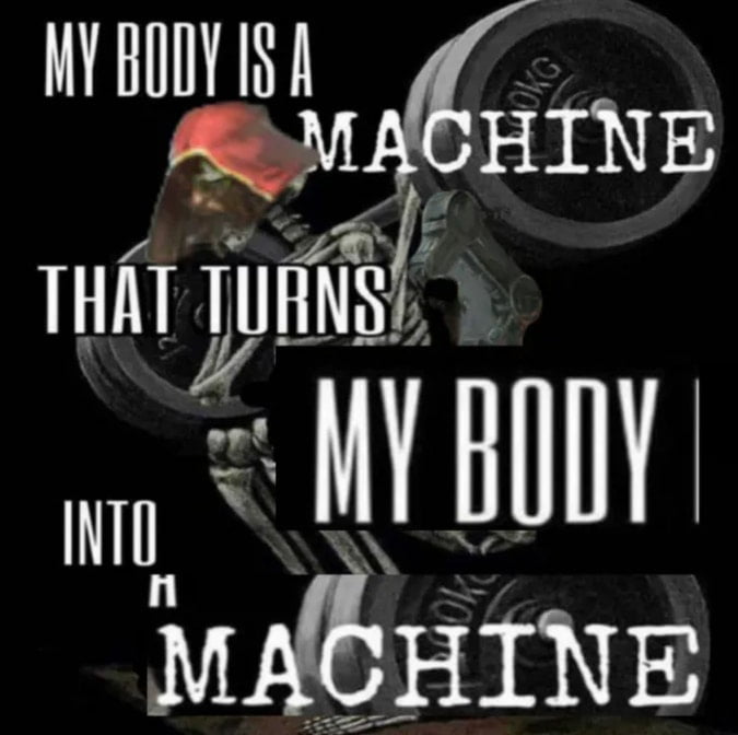 The moment I understood the weakness of my flesh, it disgusted me. - 9GAG