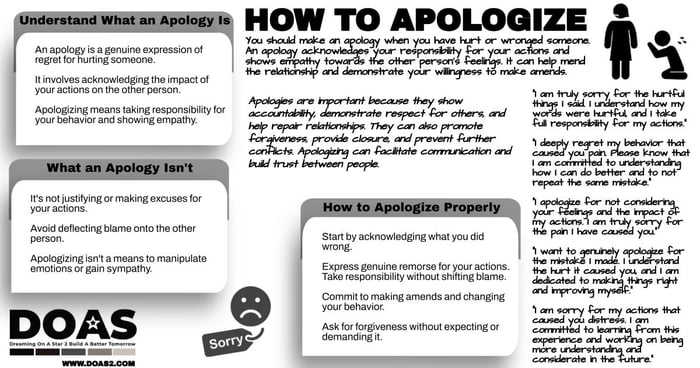 A cool guide on how to apologize - 9GAG