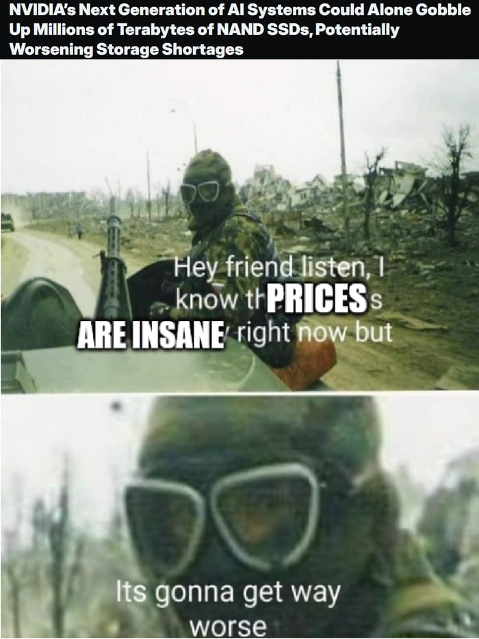 Hope you bought all you needed for your PC for the next 10 years ...