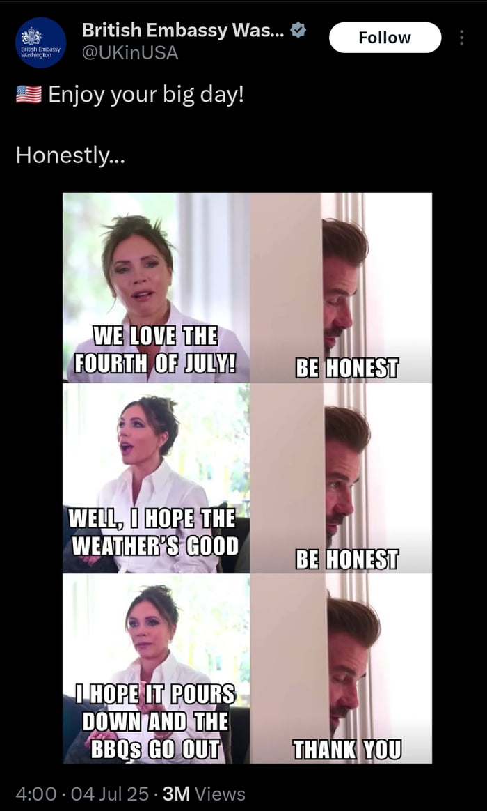 British Embassy today - 9GAG