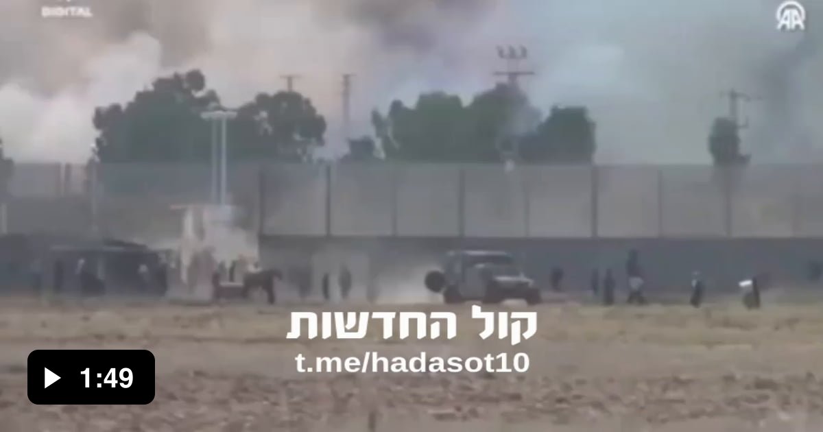 (No gore) October 7th footage. Look at the "normative innocent ...