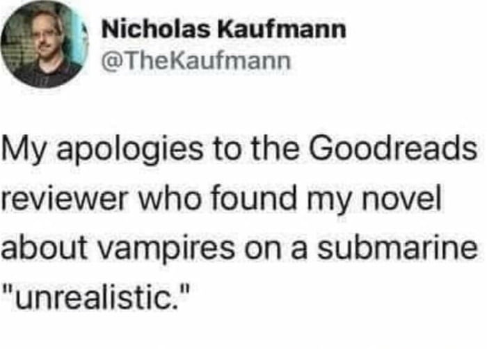 As a booknerd, that's also a goth nihilist that had a crush as a little ...