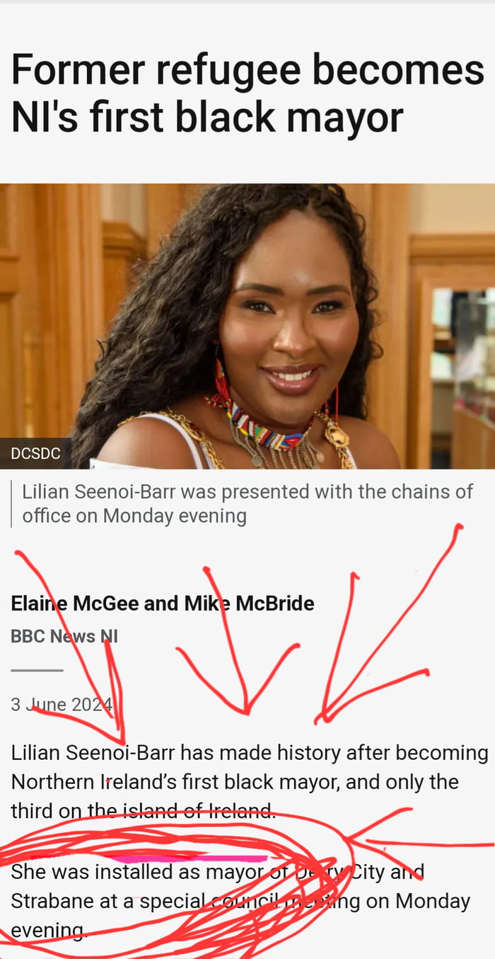 Because I know you all love red circles,......and "installed" mayors. - 9GAG