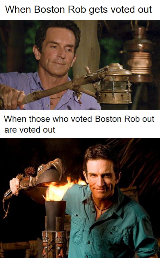 Rewatching some old Survivor seasons, good old fashioned nostalgia trip - 9GAG