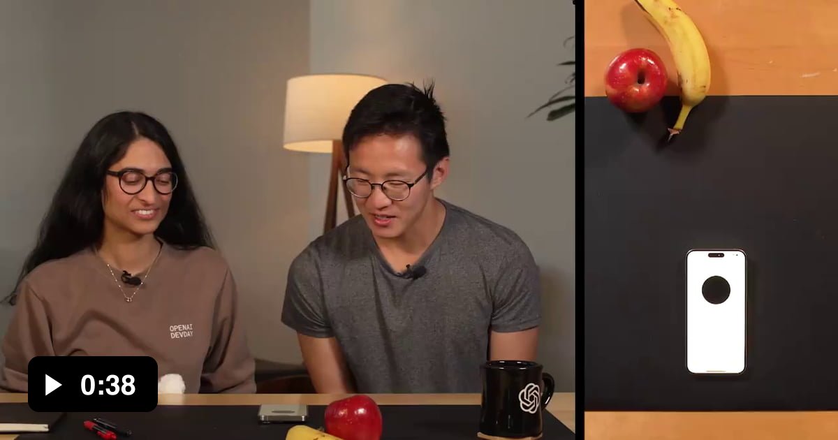 New "Chat GPT-4o" can use your camera, understand it's environment ...