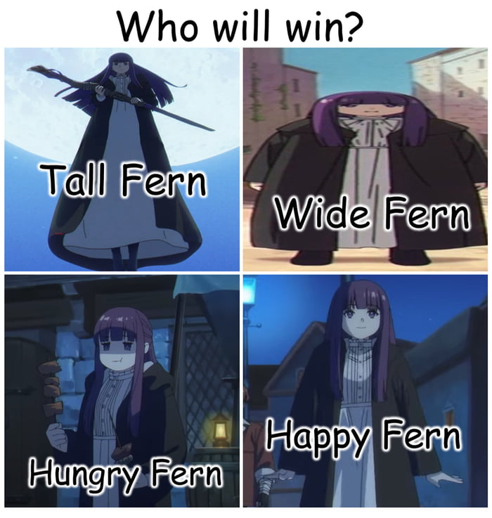 Who is the strongest Fern in Frieren? 🤔 - 9GAG