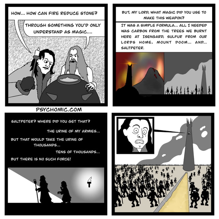 LOTR science - 9GAG