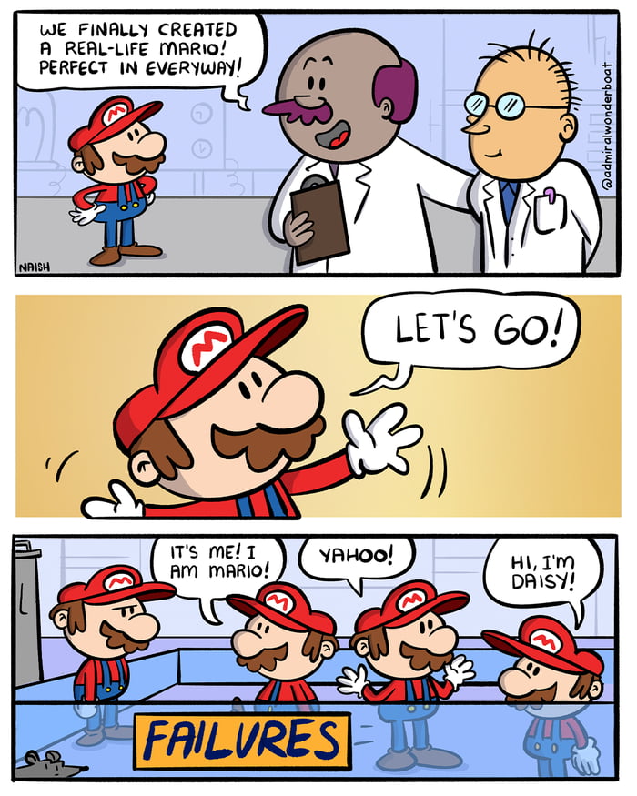 "mario" - 9GAG