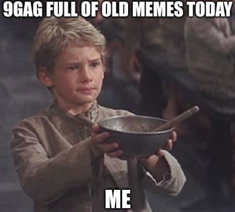 Good old 9gag is back - 9GAG