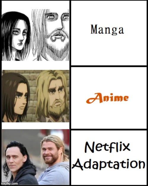 POV: If Netflix adaptations were actually good. - 9GAG
