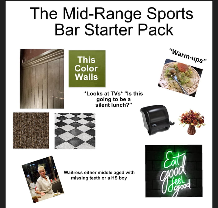 Mid-Range Sports Bar Starter Pack - 9GAG