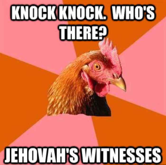 Knock knock. - 9GAG