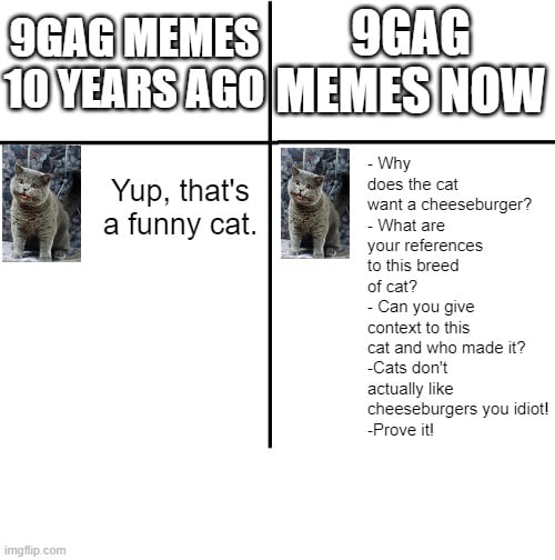 You can't do anything anymore without the keyboard warriors getting mad. - 9GAG