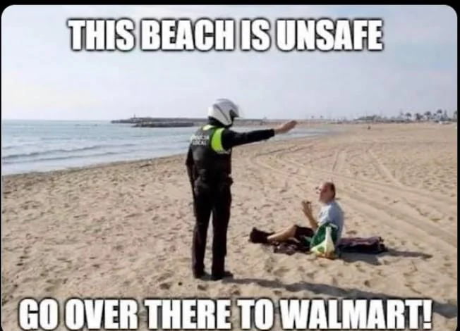 Lockdown rules. You're not protected, you're controlled. - 9GAG