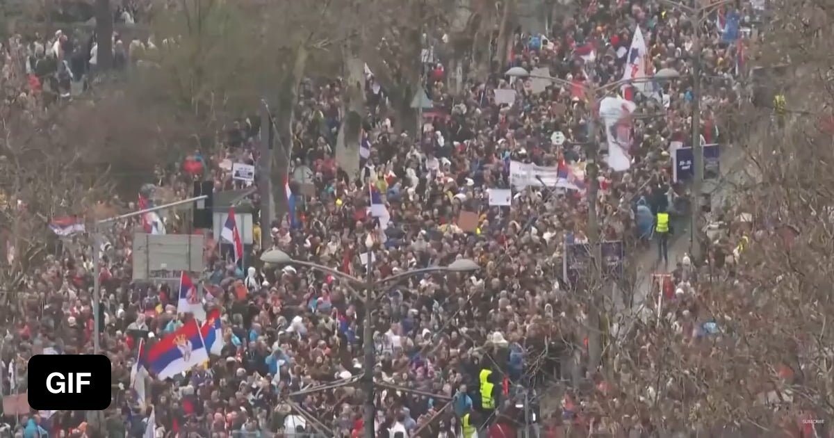 Serbia cries for Freedom and Justice, once more. This isn't a video ...
