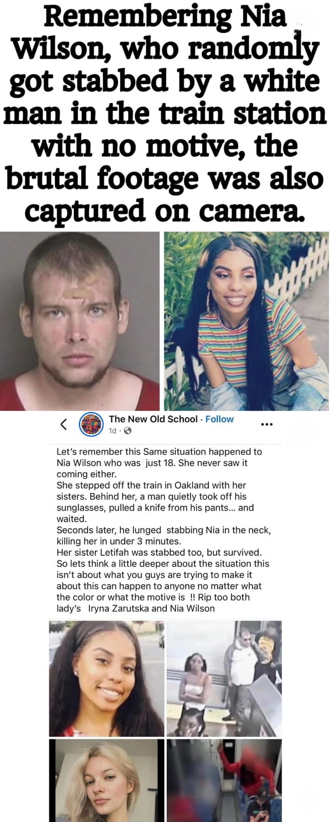 Open your minds... There is still time to not hate each other for the colour of the skin. It was ...