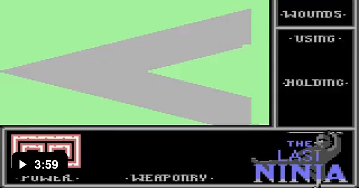 Commodore 64 music - The Last Ninja - Wastelands - Ben Daglish - 9GAG