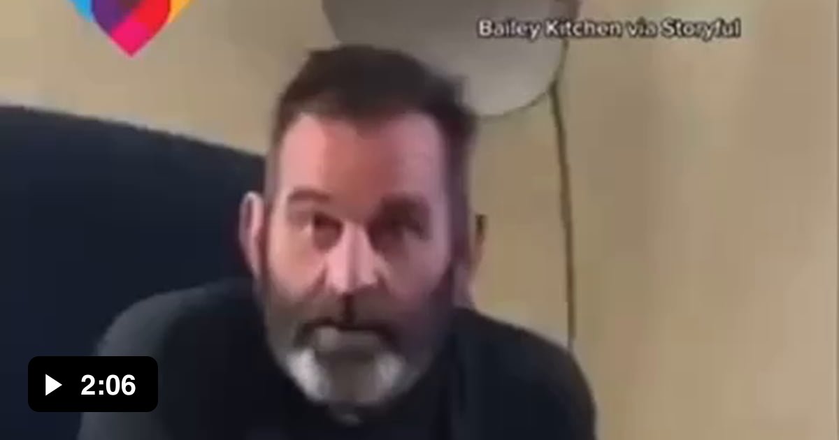 Man with dementia doesn't recognize daughter & wife, still feels love for them. I wish no one ...